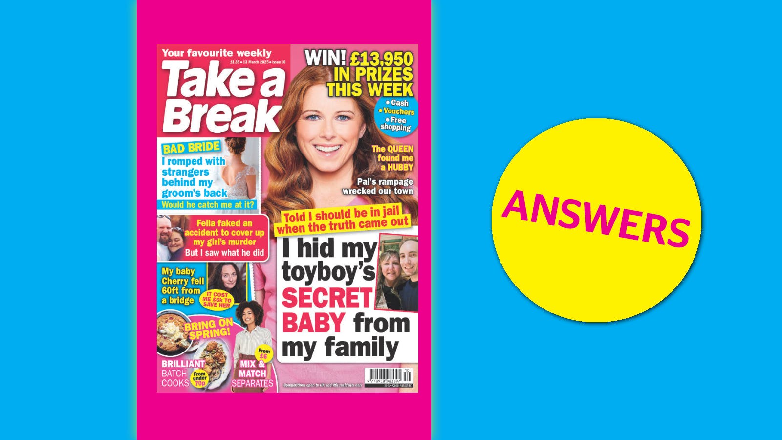 Take a Break Issue 10 Answers | Competitions | Take a Break