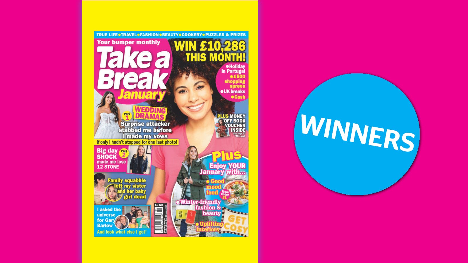 Take a Break January Winners | Competitions | Take a Break