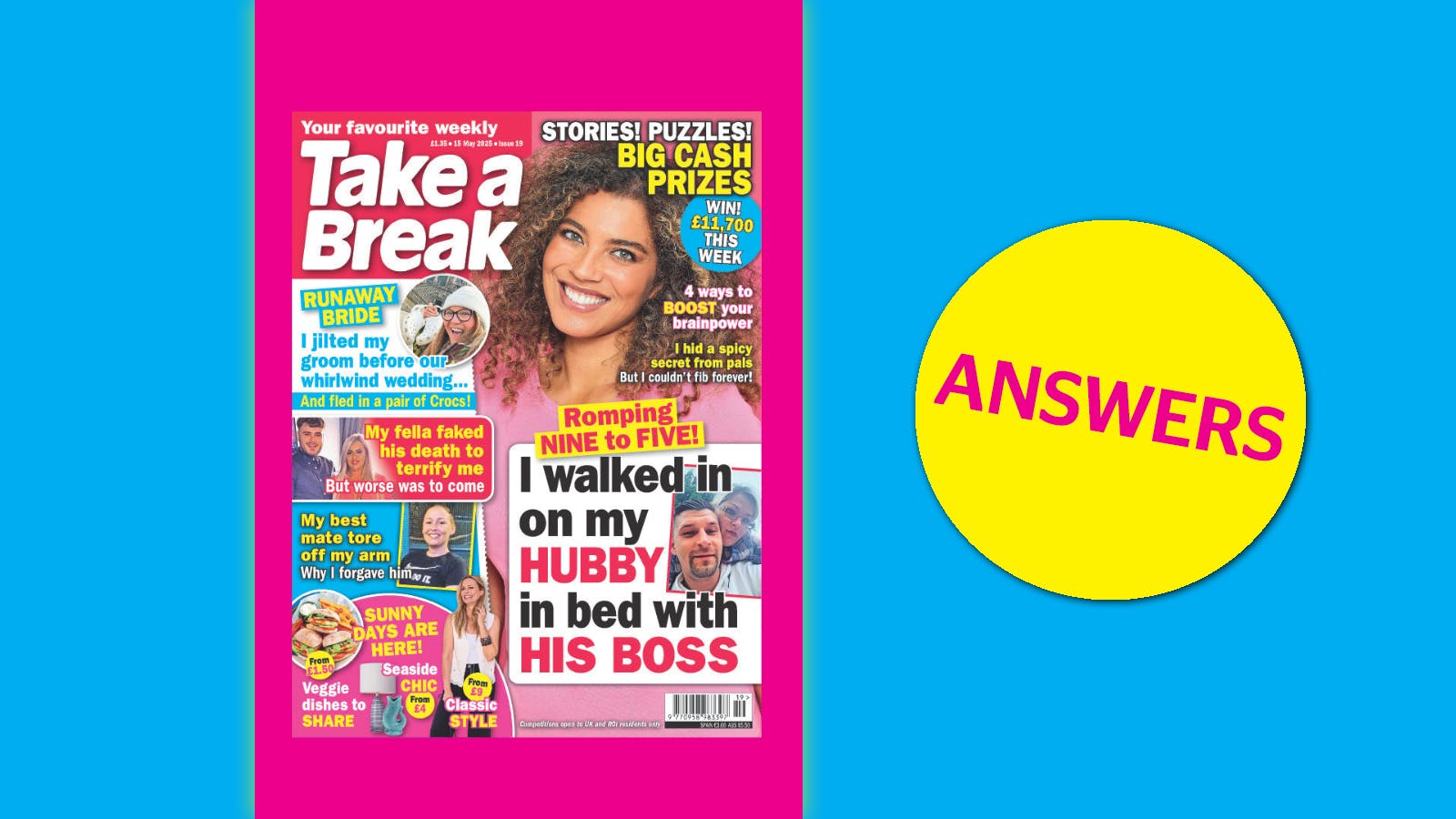 Take a Break Issue 19 Answers | Competitions | Take a Break