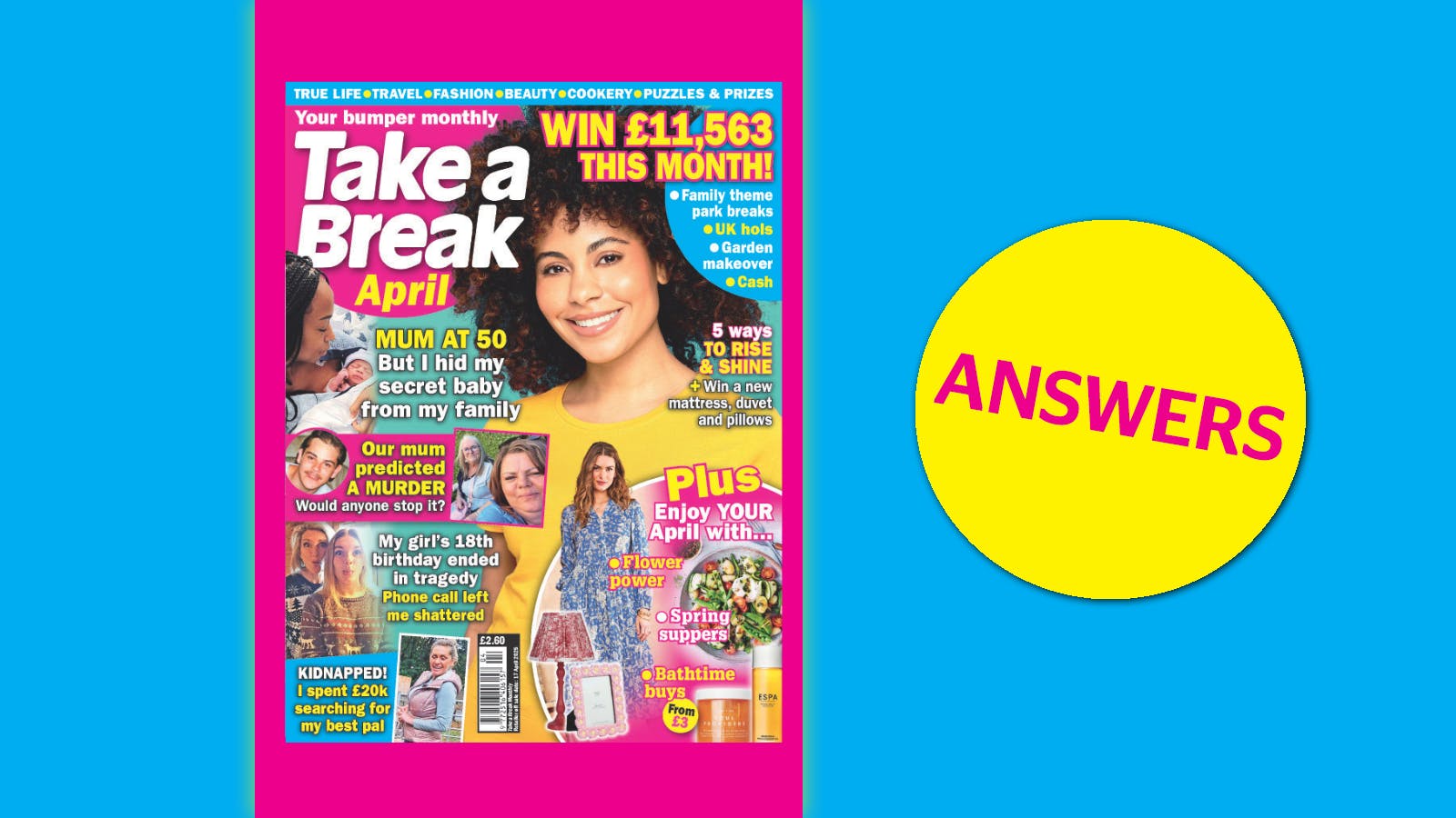 Answers | Competitions | Take A Break