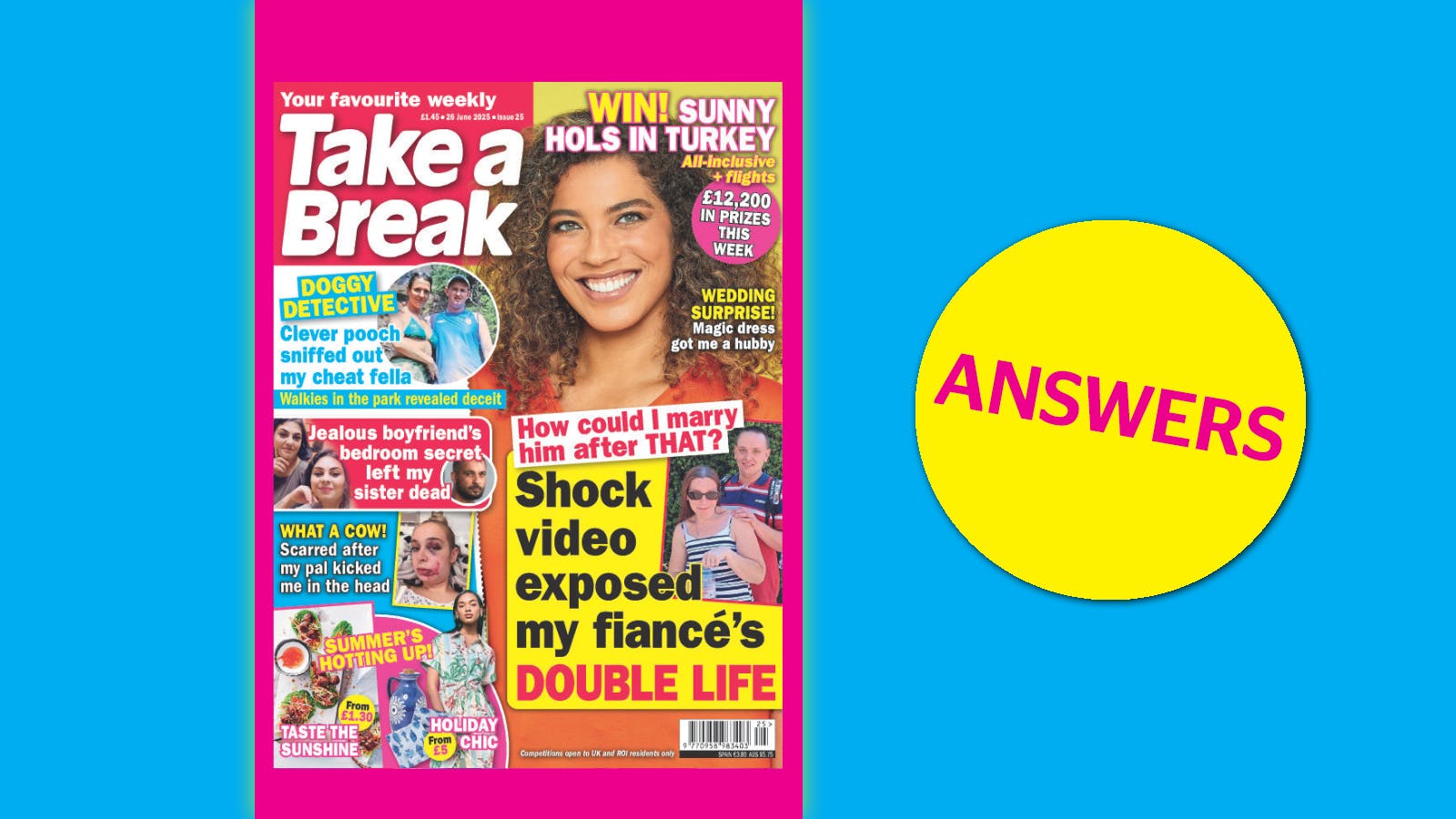Take a Break Issue 25 Answers | Competitions | Take a Break