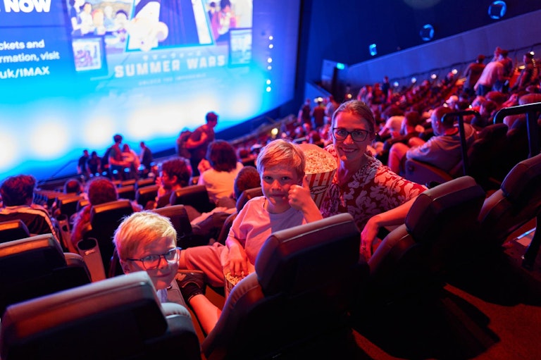 We visited the UK's largest cinema screen: It's 26 metres wide and ...