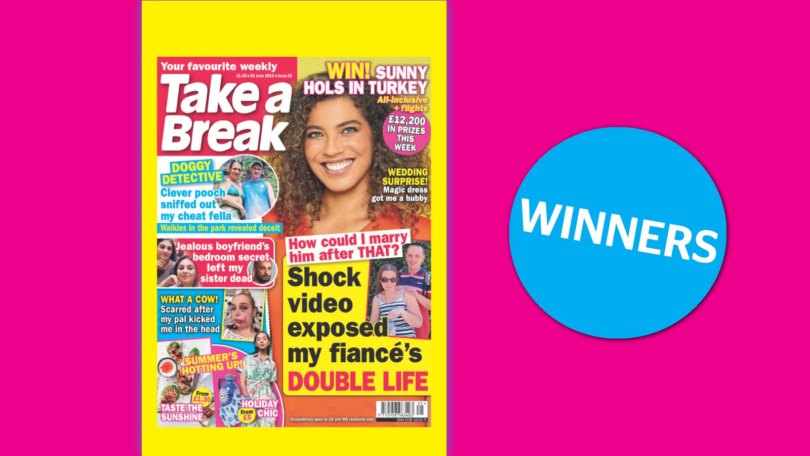 Take a Break Issue 25 Winners