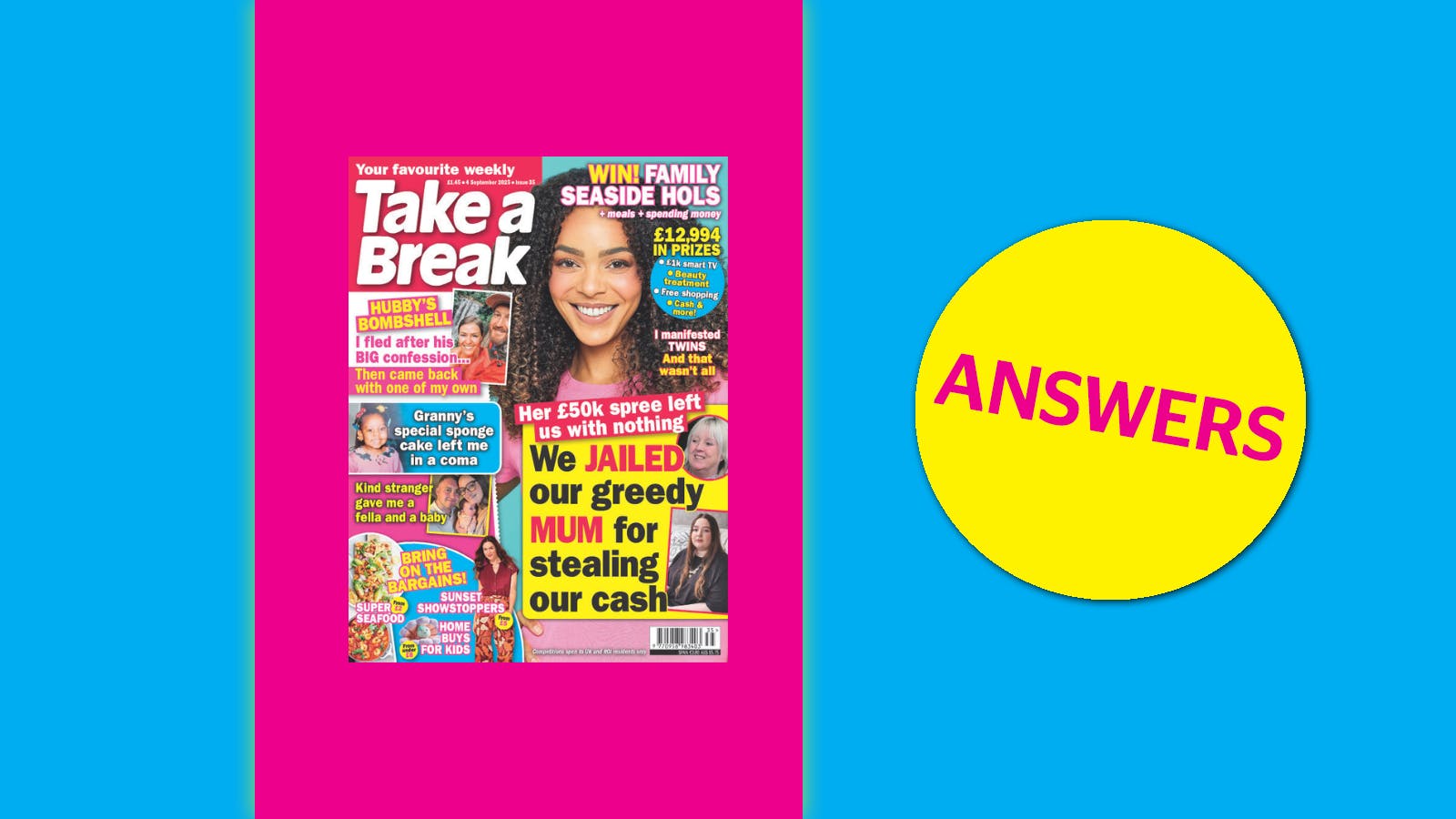 Answers | Competitions | Take A Break