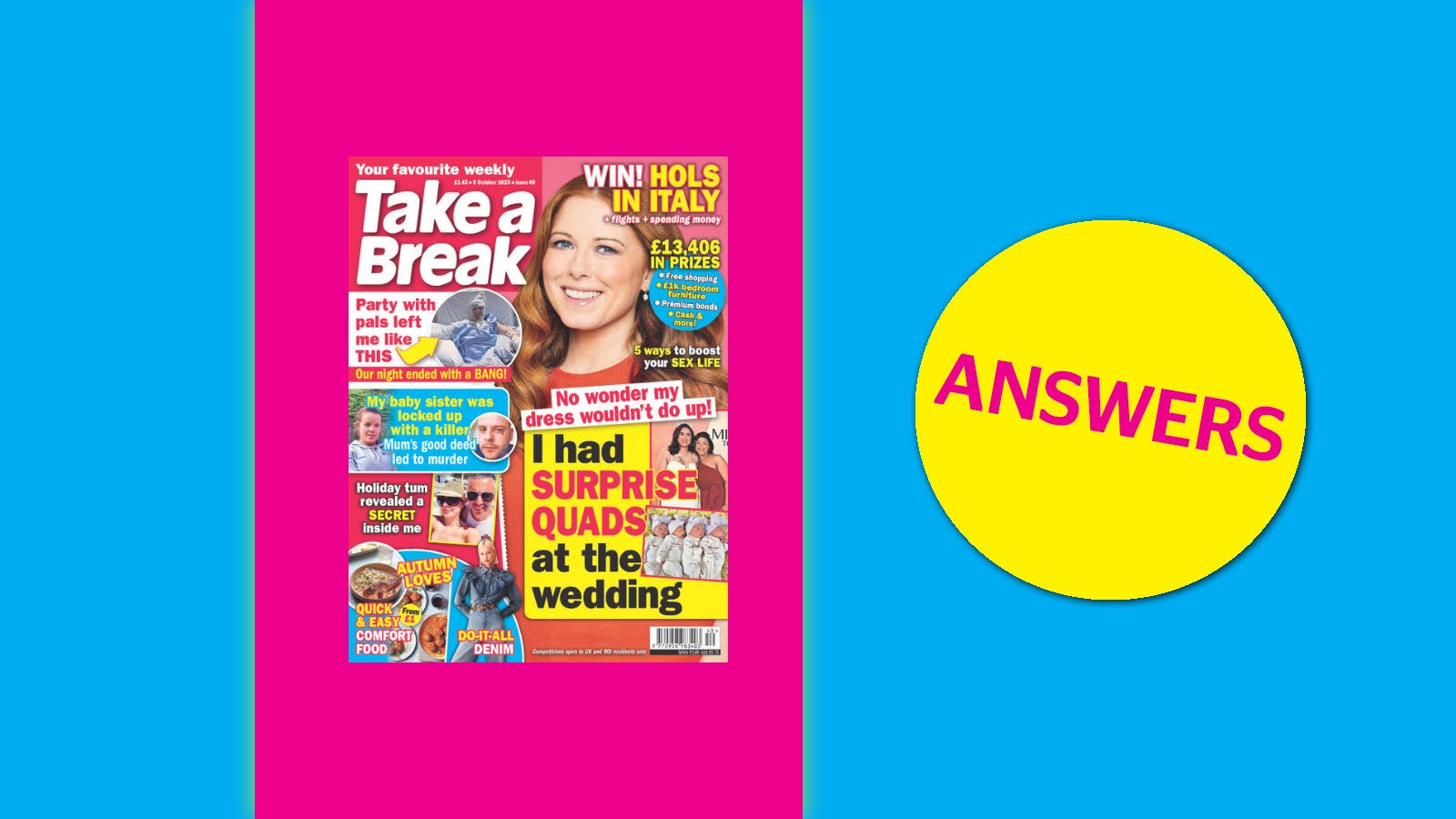 Answers | Competitions | Take A Break