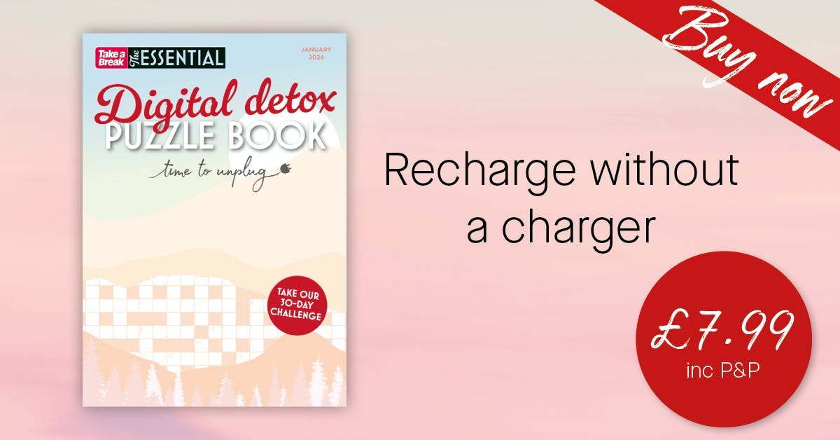 Recharge without a charger with the Essential Digital Detox Puzzle Book ...