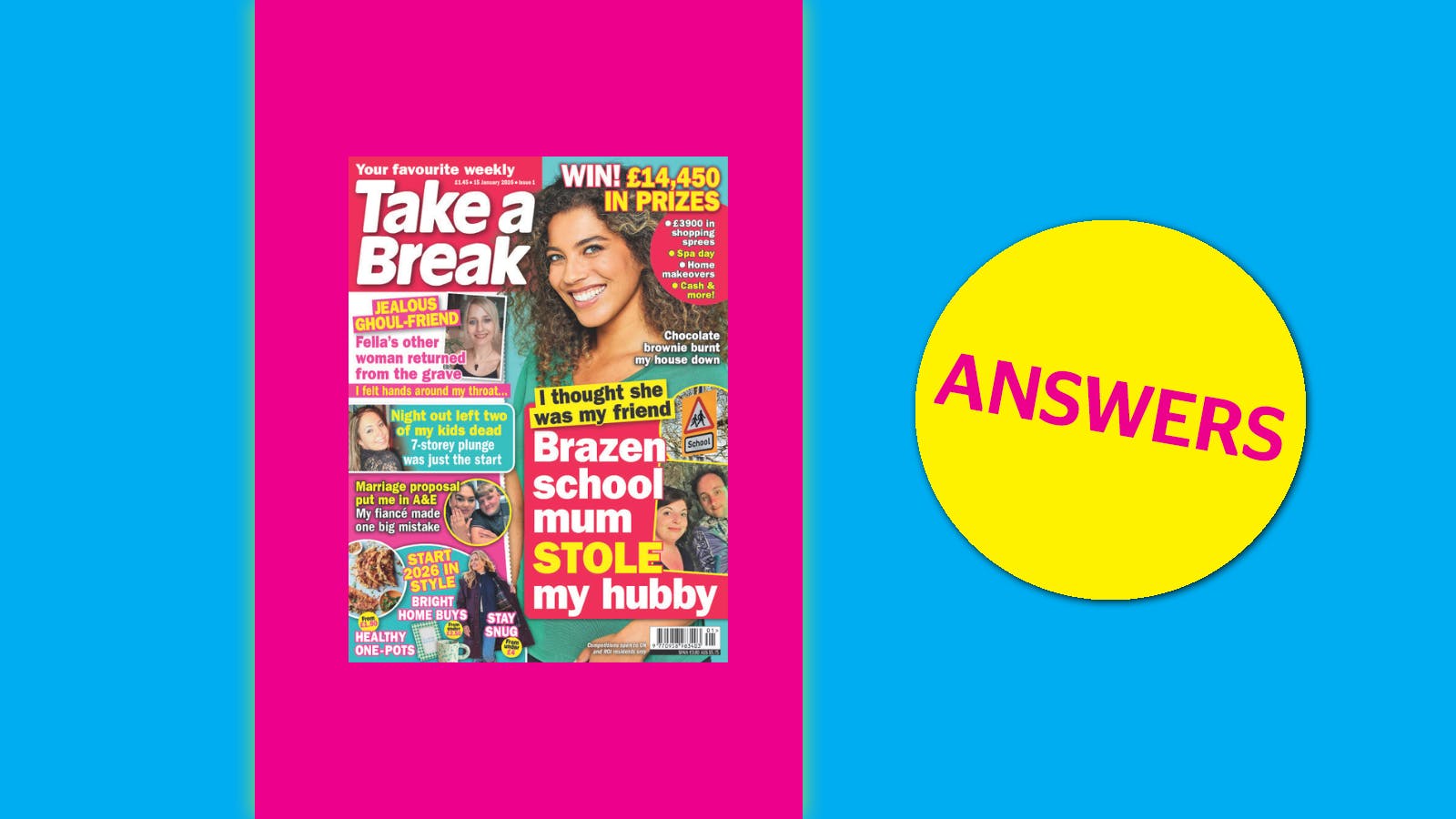 Take a Break Issue 01 Answers | Competitions | Take a Break