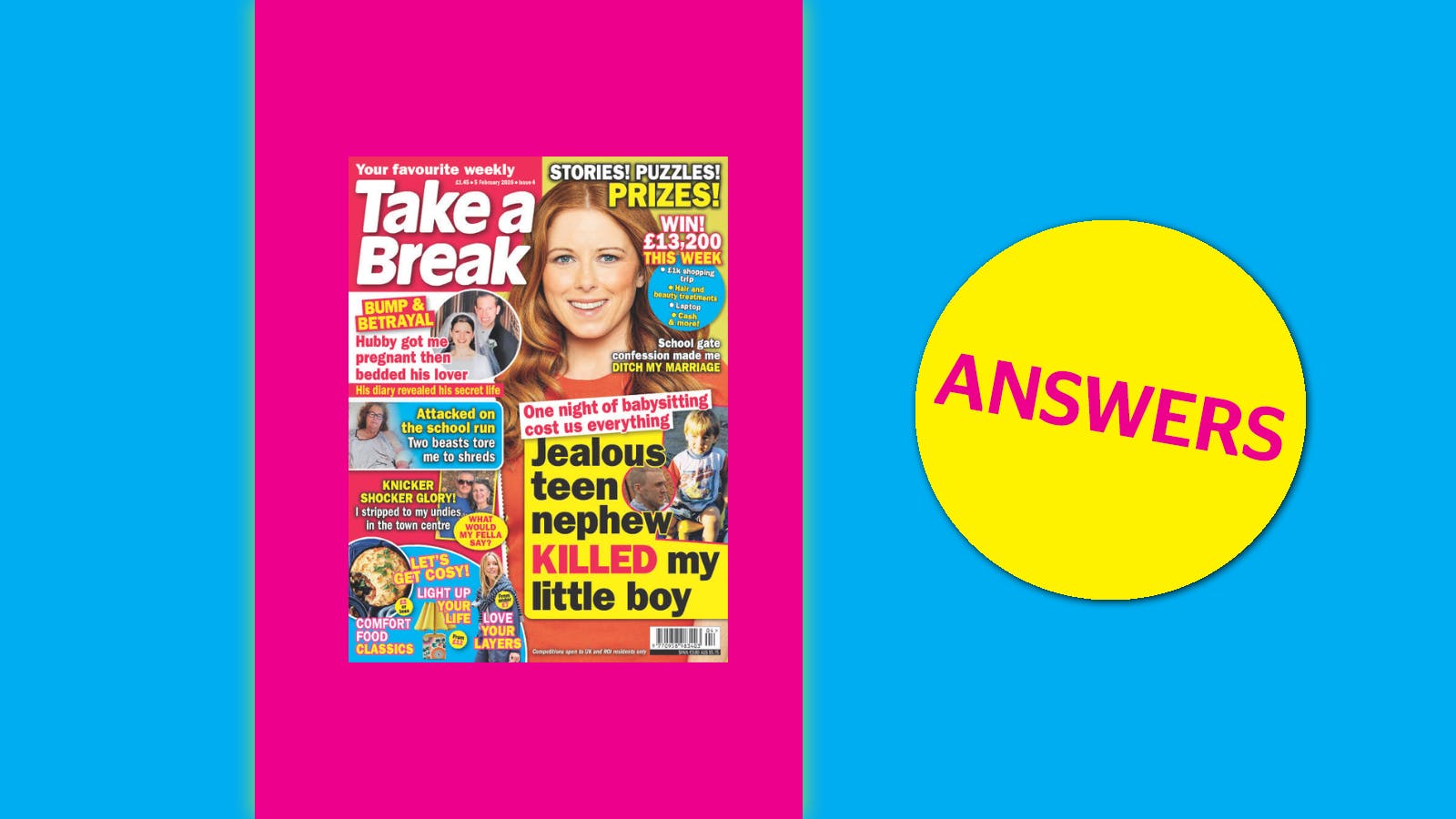 Take a Break Issue 04 Answers | Competitions | Take a Break