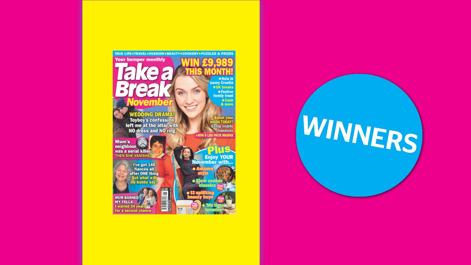 Winners | Competitions | Take A Break