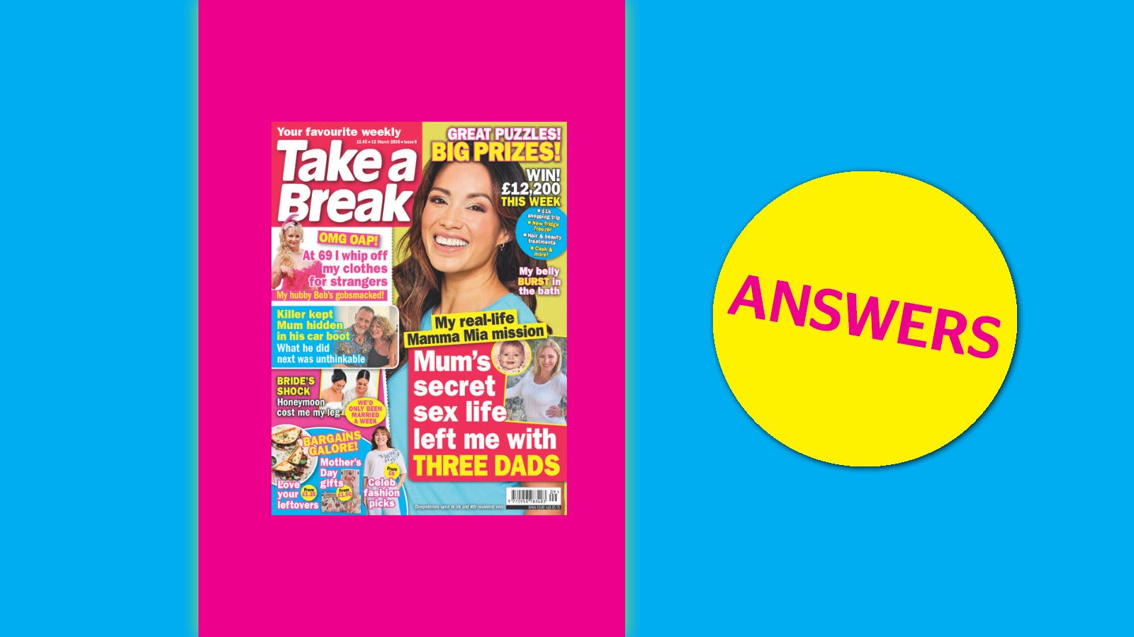 Answers | Competitions | Take A Break