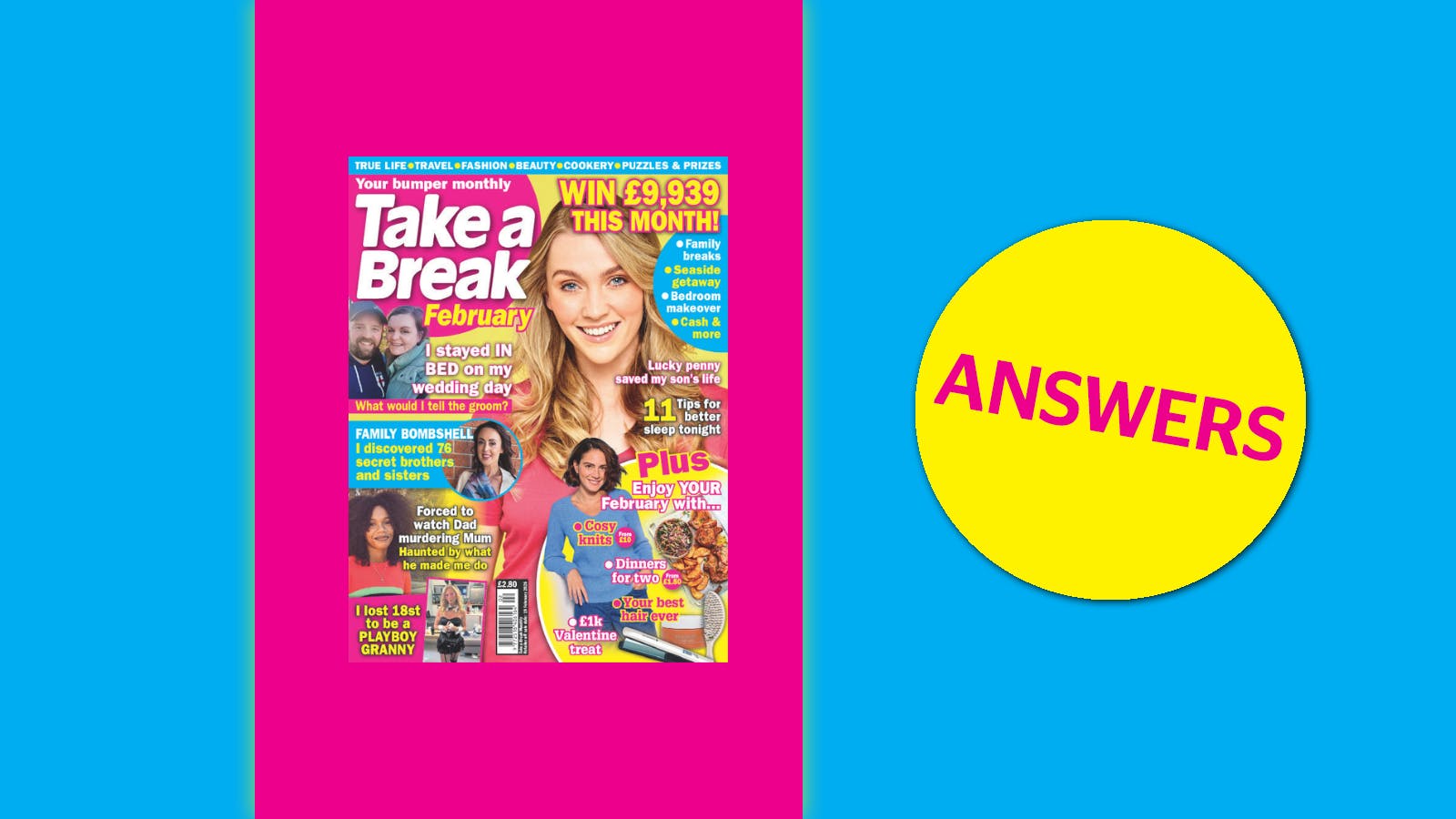 Answers | Competitions | Take A Break