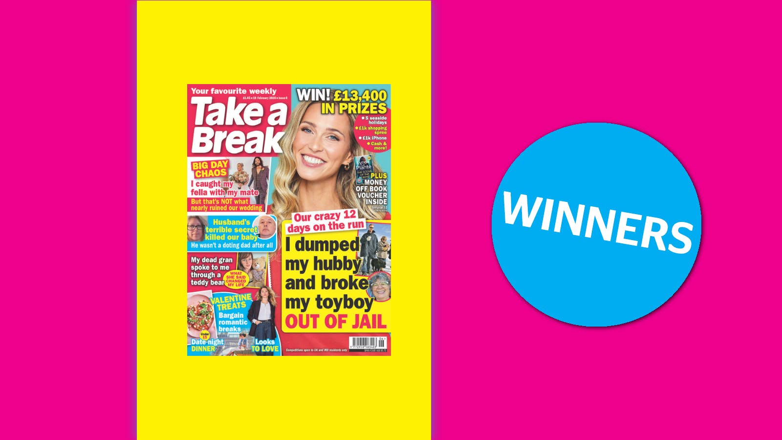 Winners | Competitions | Take A Break