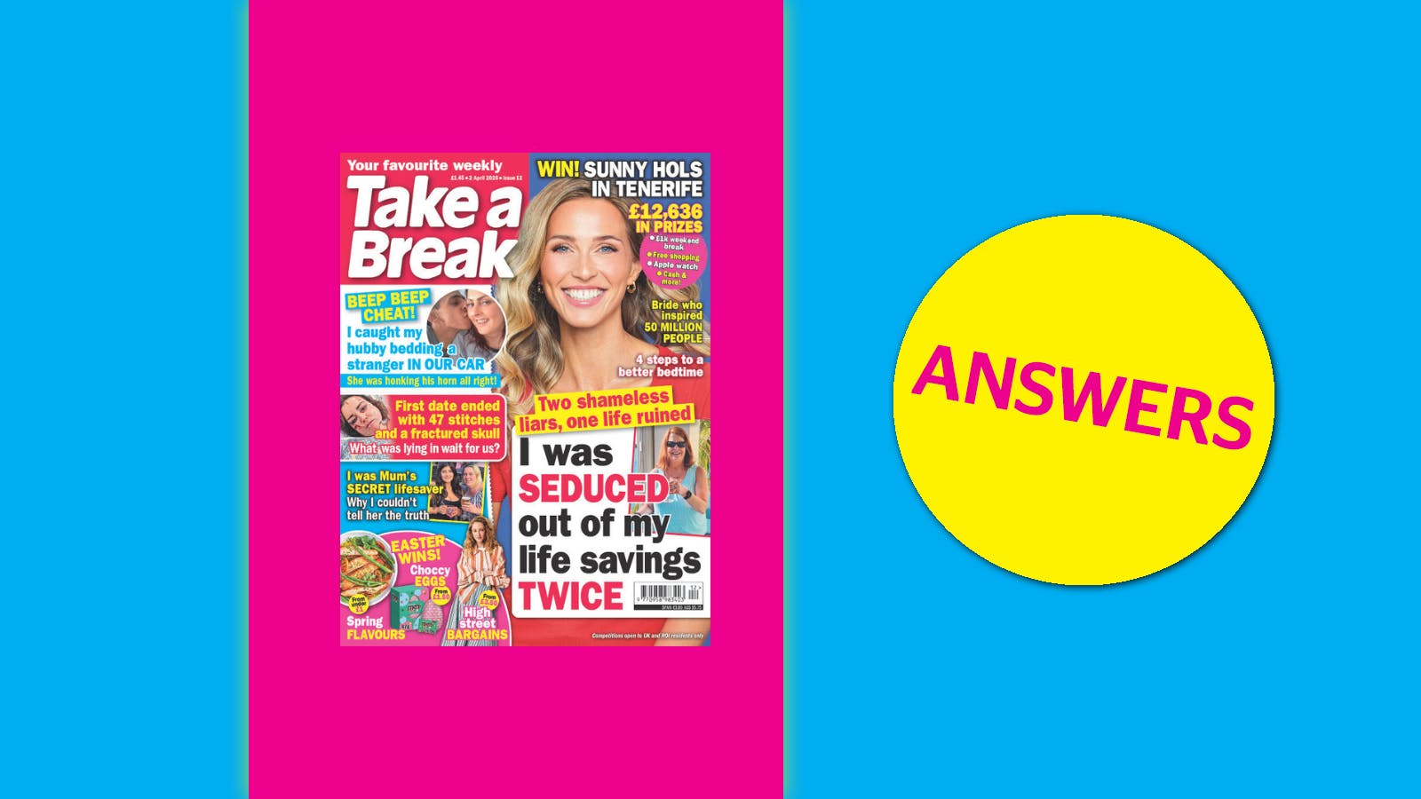 Take a Break Issue 12 Answers | Competitions | Take a Break