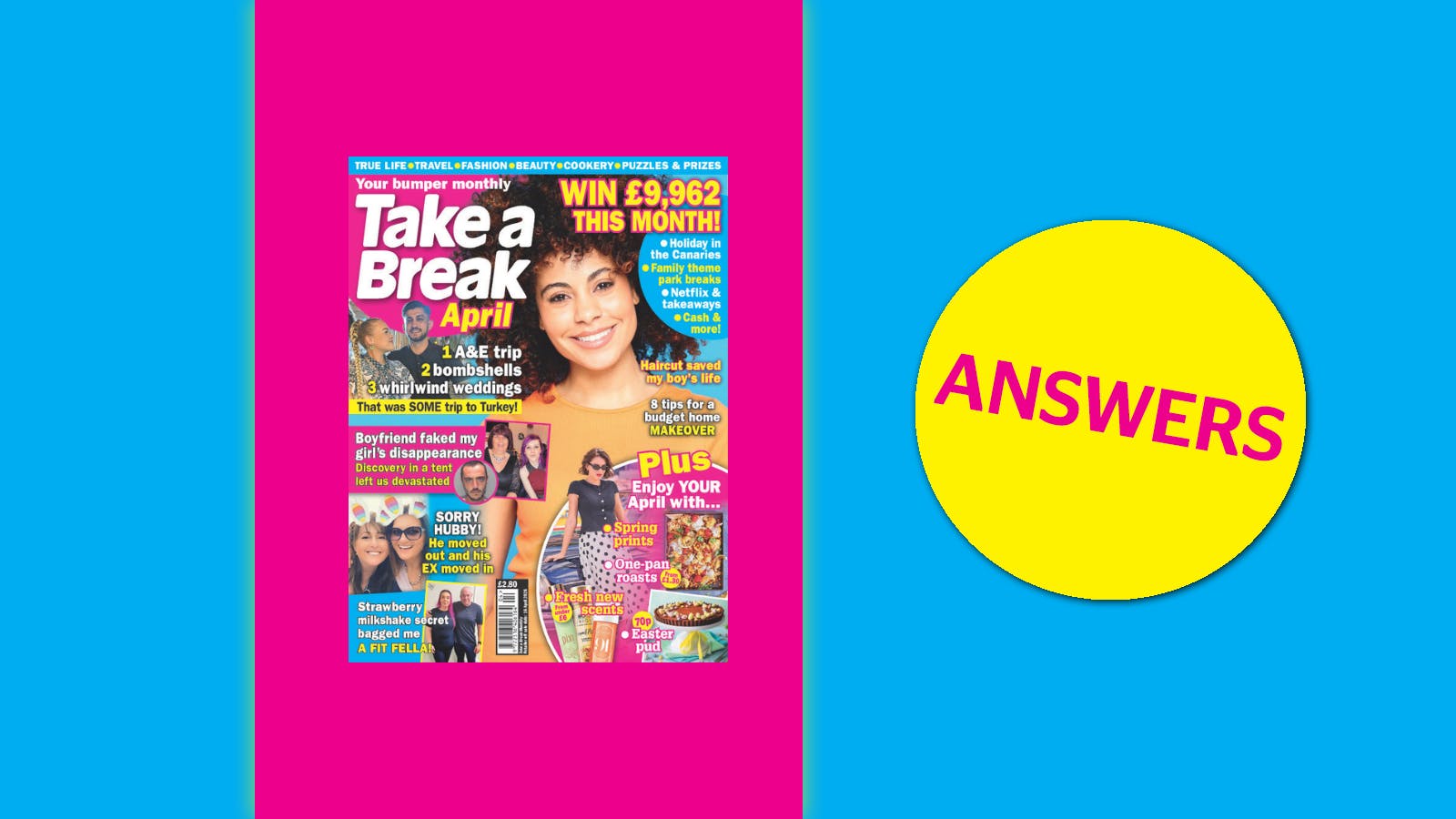 Answers | Competitions | Take A Break