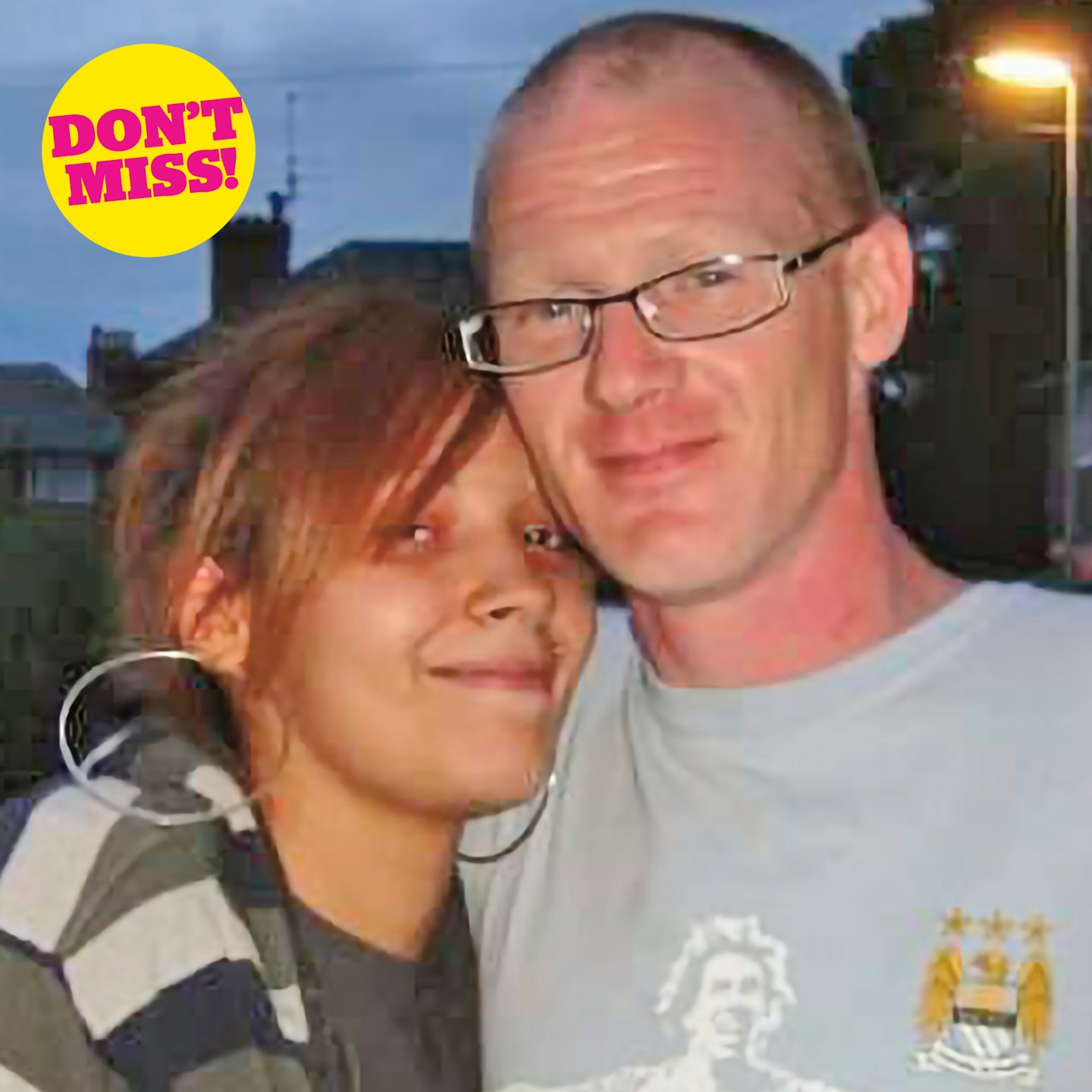 Jaymea with her partner Mark