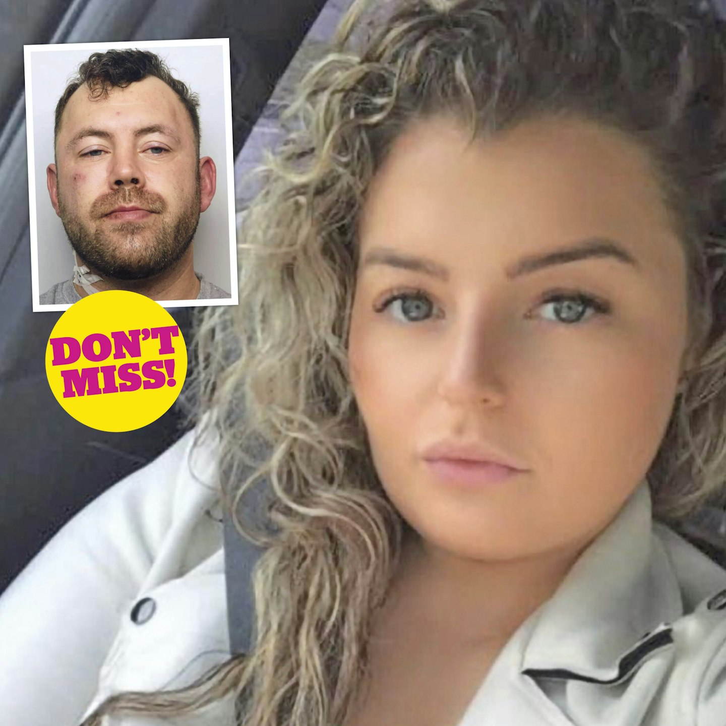 Lisa, inset Lisa's ex Jamie