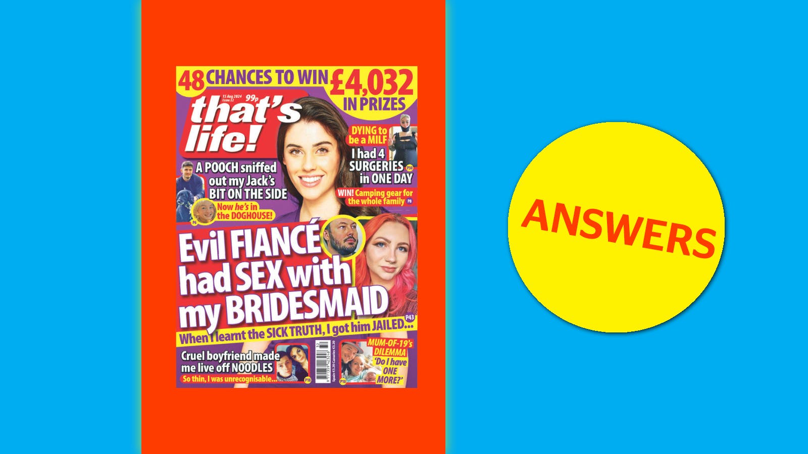 Answers | Competitions | That's Life