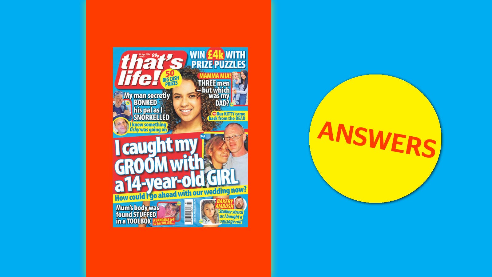 Answers | Competitions | That's Life