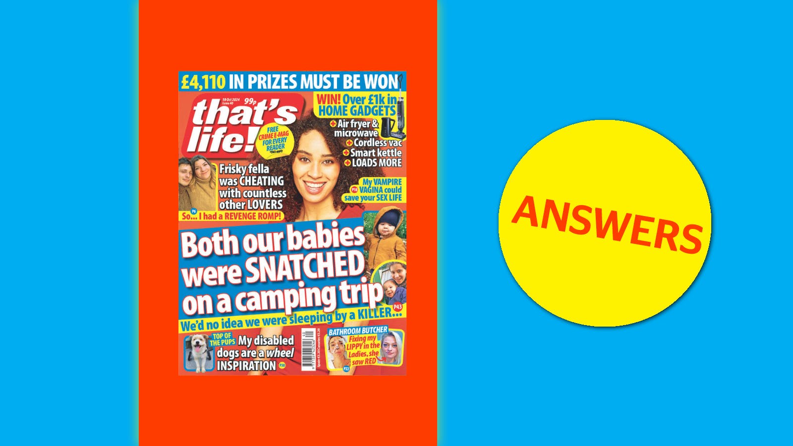 Answers | Competitions | That's Life