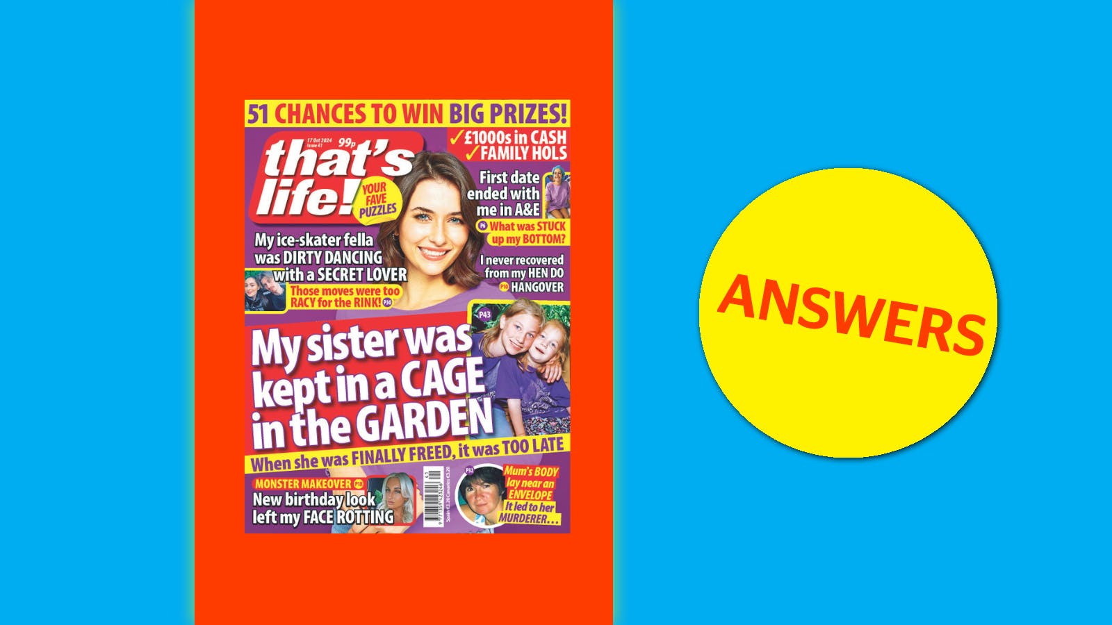 Answers | Competitions | That's Life