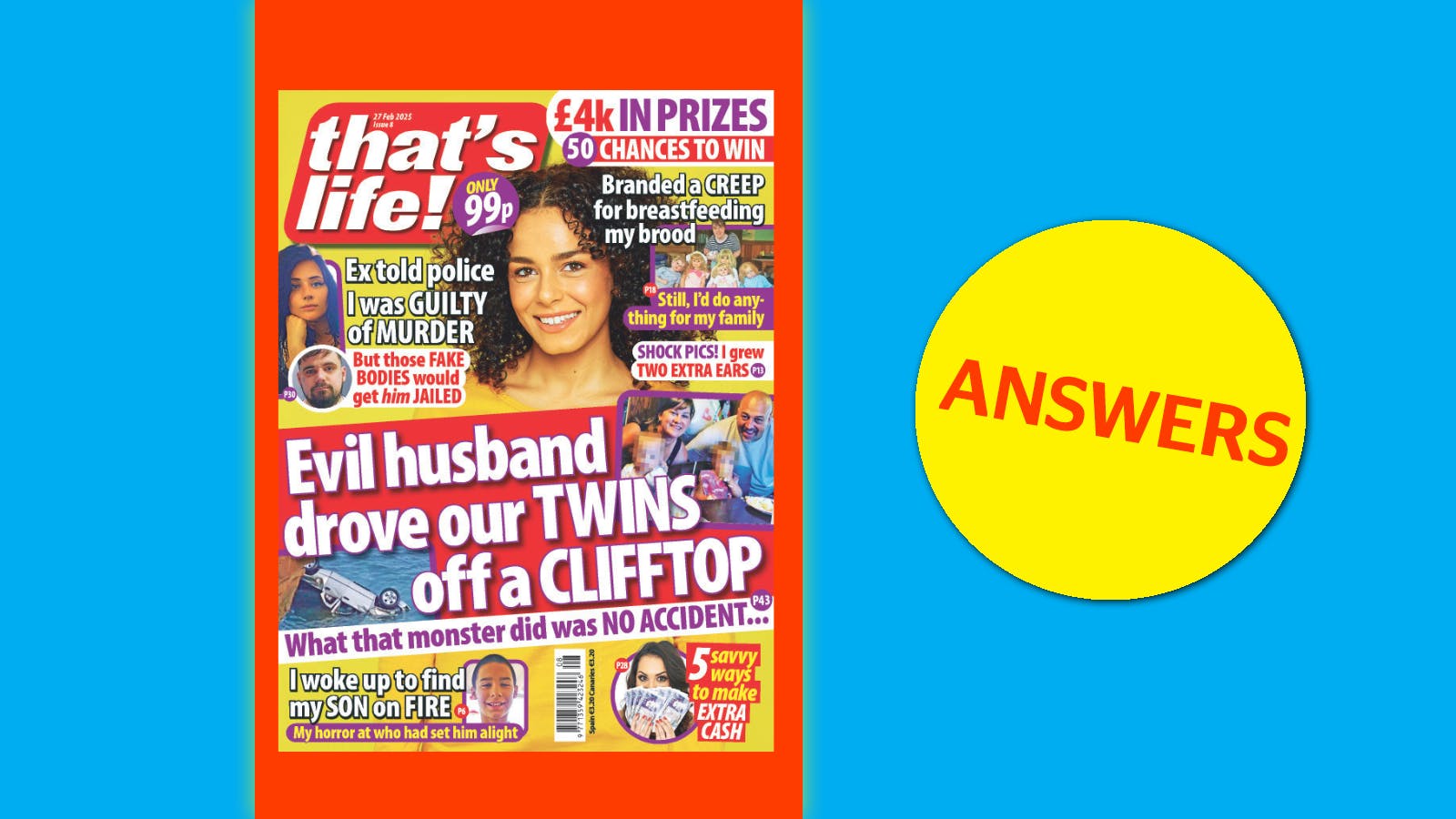 Answers | Competitions | That's Life