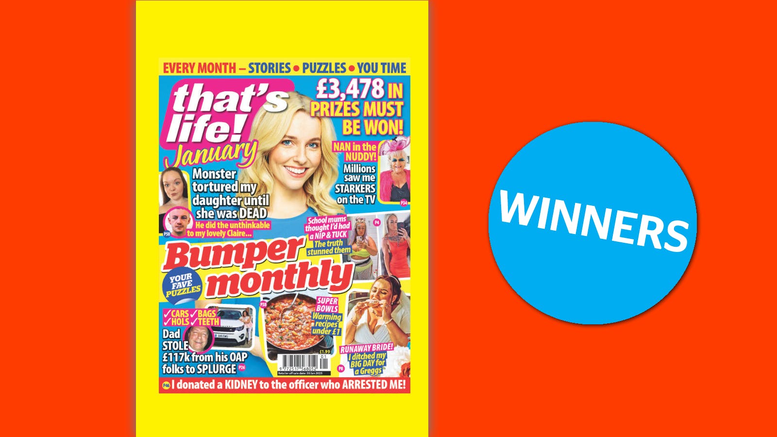 that’s life! January Winners | %%channel_name%%