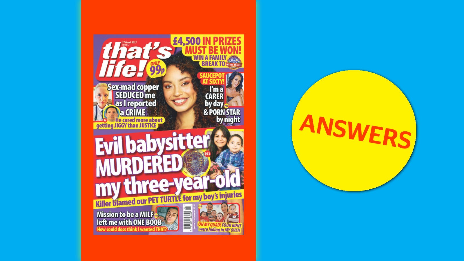 that’s life! Issue 12 Answers | %%channel_name%%