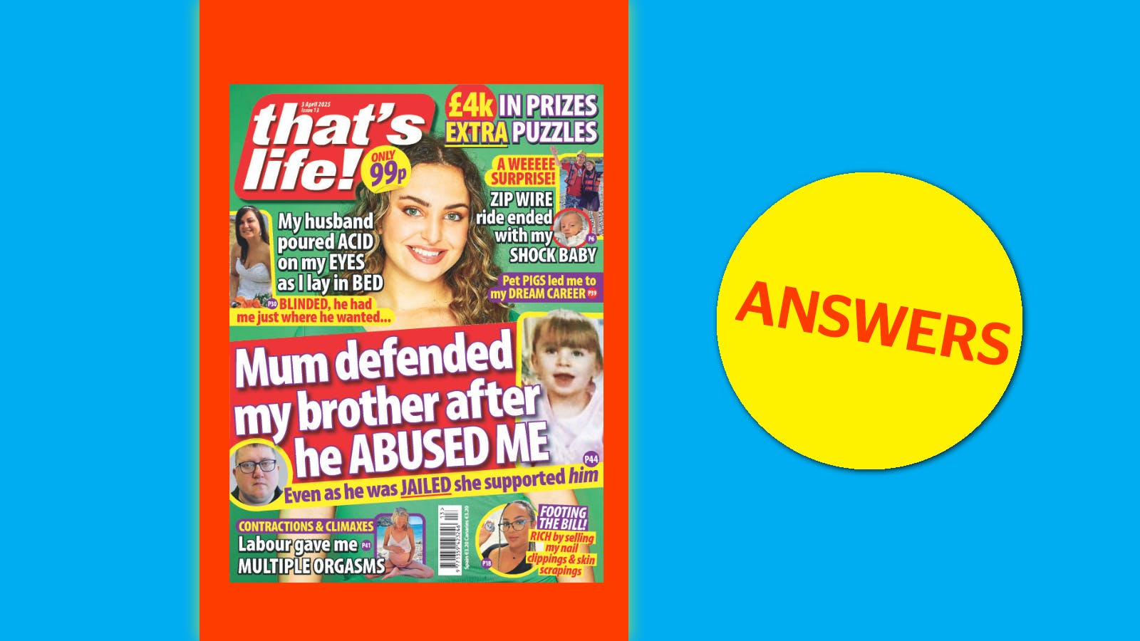 that’s life! Issue 13 Answers | %%channel_name%%