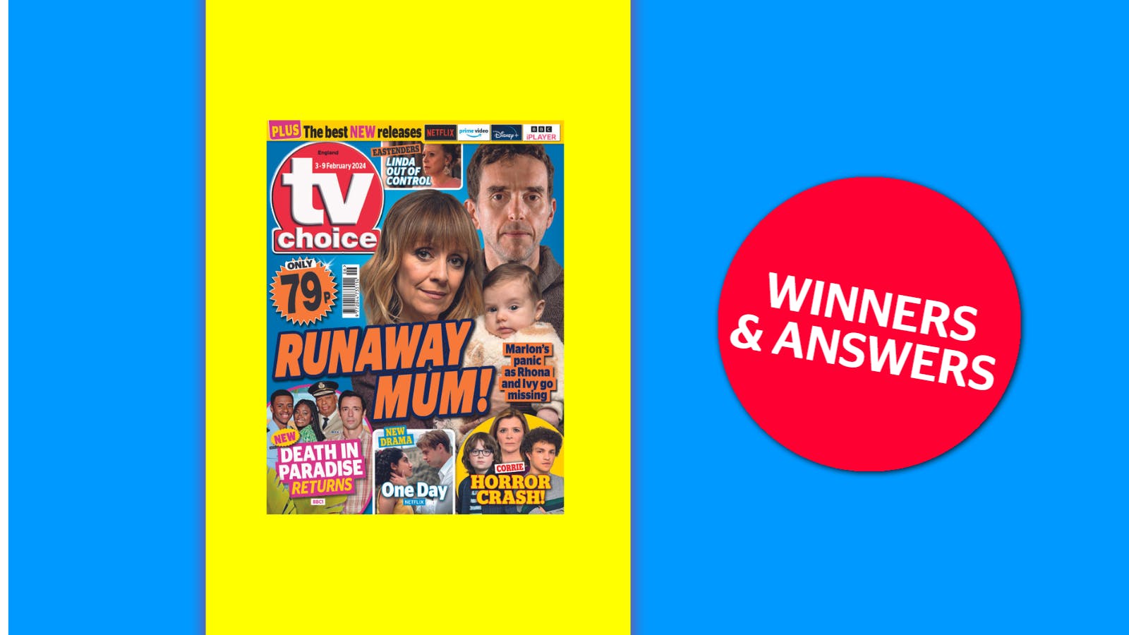 Answers and Winners | Competitions | TV Choice