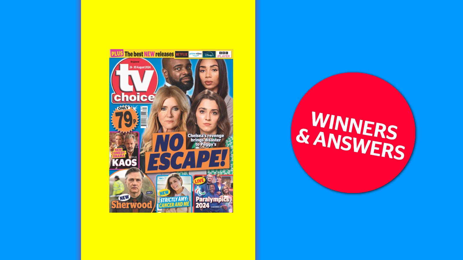 Issue 35 Answers and Winners | Competitions | TV Choice Magazine