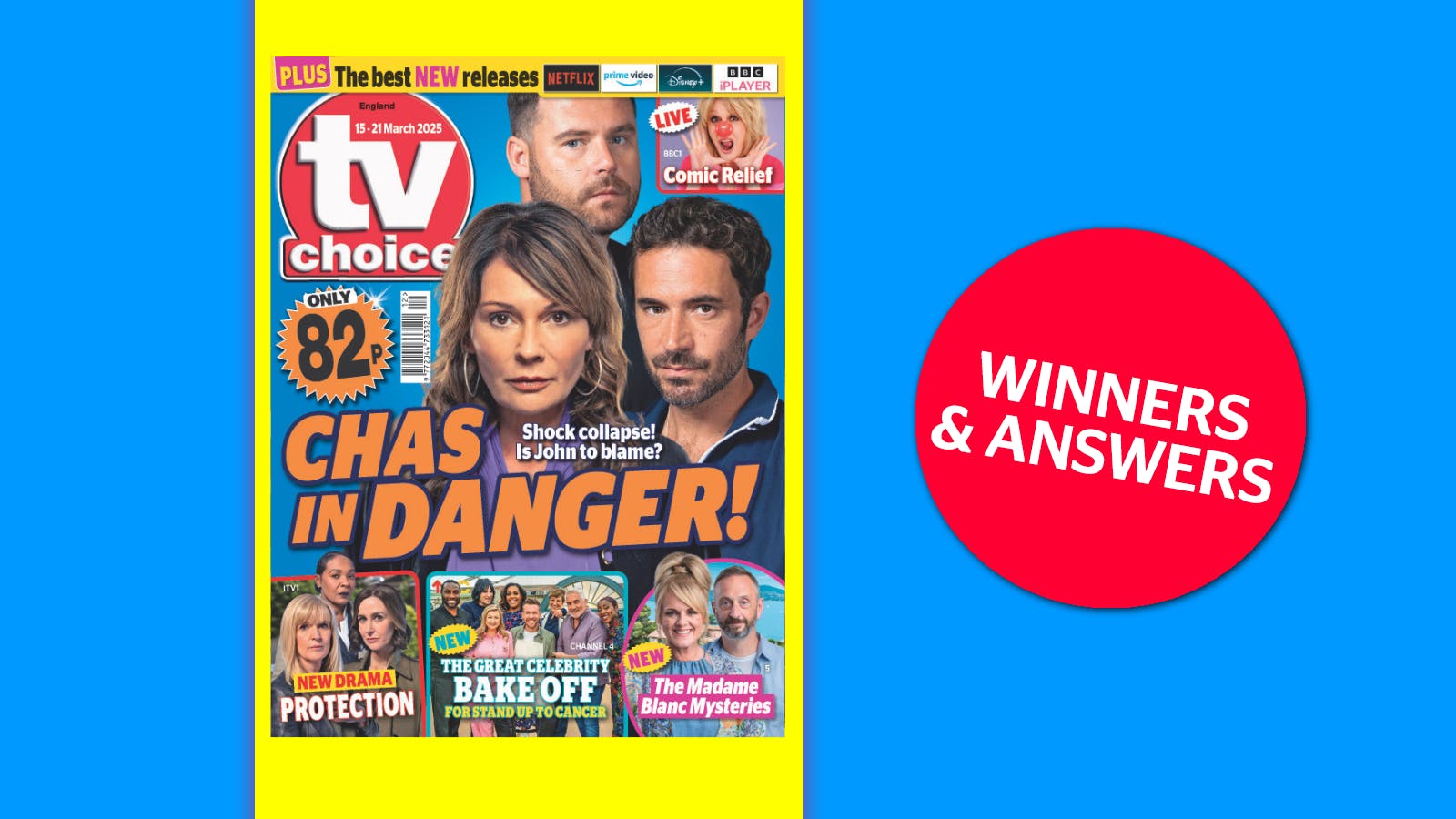 Issue 12 Answers and Winners | Competitions | TV Choice Magazine