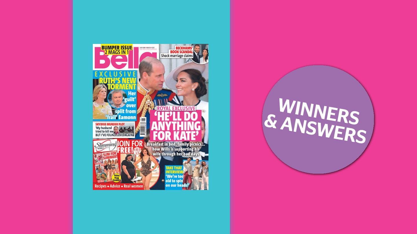 Answers and Winners Issue 26 Answers and Winners Issue 26
