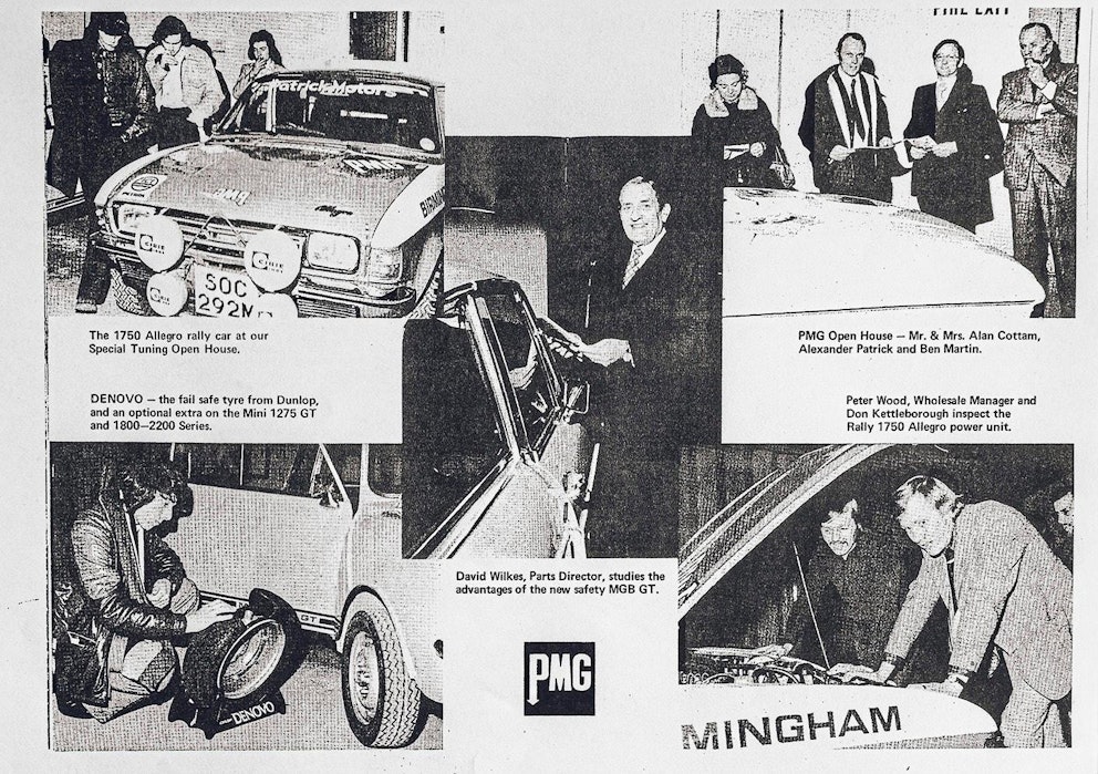 The life story of an early Austin Allegro prototype that became a rally car