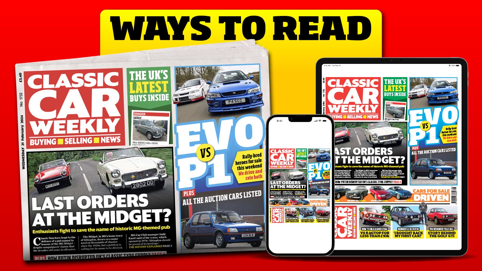 Issues | Magazine | Classic Car Weekly