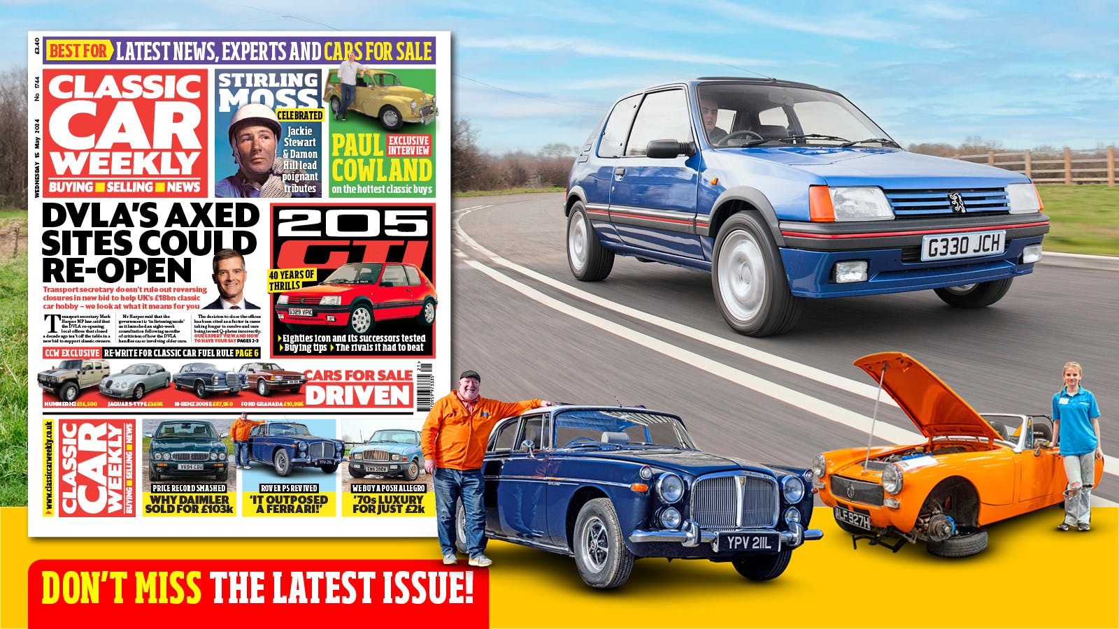 NEW ISSUE: Classic Car Weekly — 15th May | %%channel_name%%