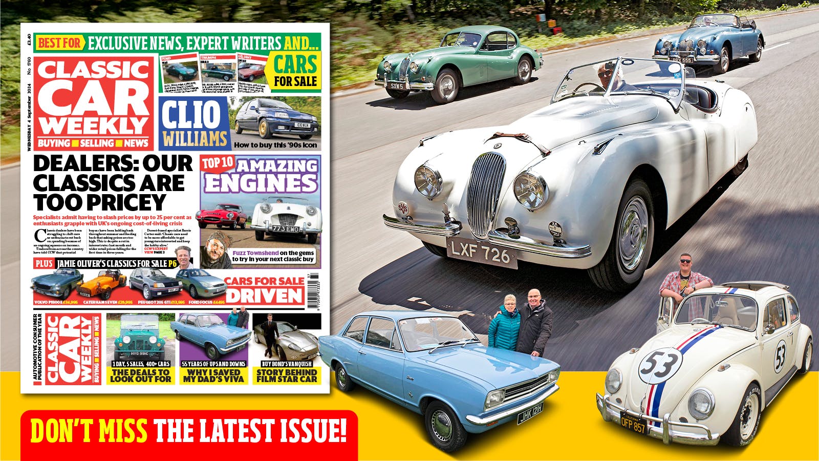 NEW ISSUE: Classic Car Weekly — 4th September | %%channel_name%%